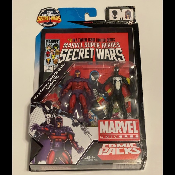 Hasbro | Toys | Secret Wars 8 Comic Book And Action Figure Set | Poshmark